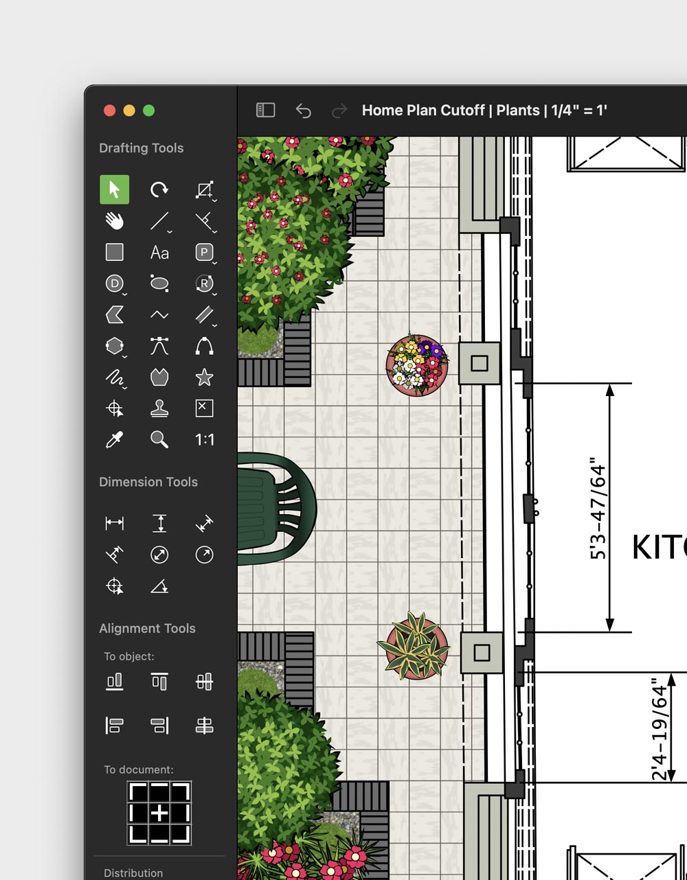 MacDraft Professional | Powerful 2D CAD, drafting, technical ...