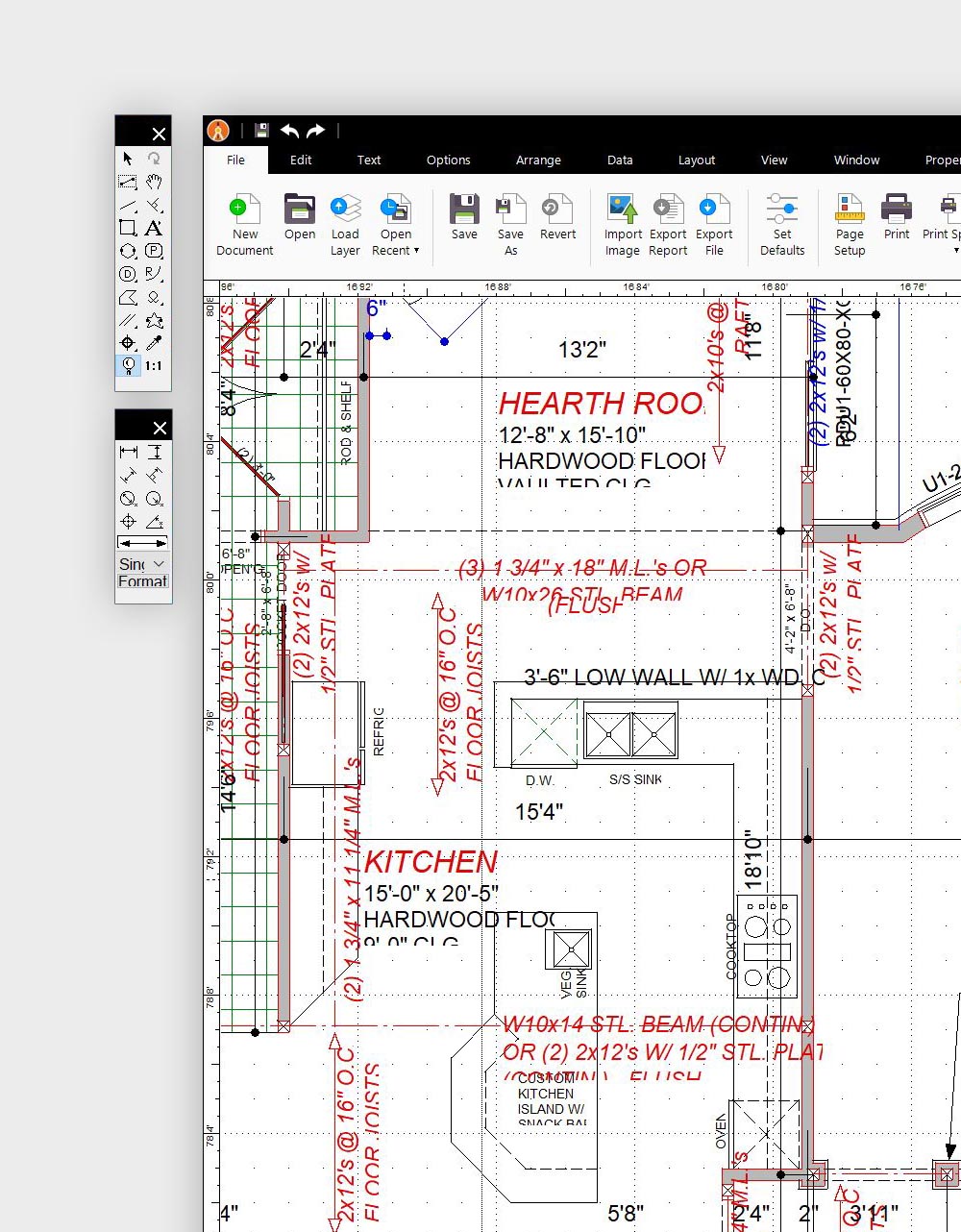 MacDraft Professional | Powerful 2D CAD, drafting, technical ...