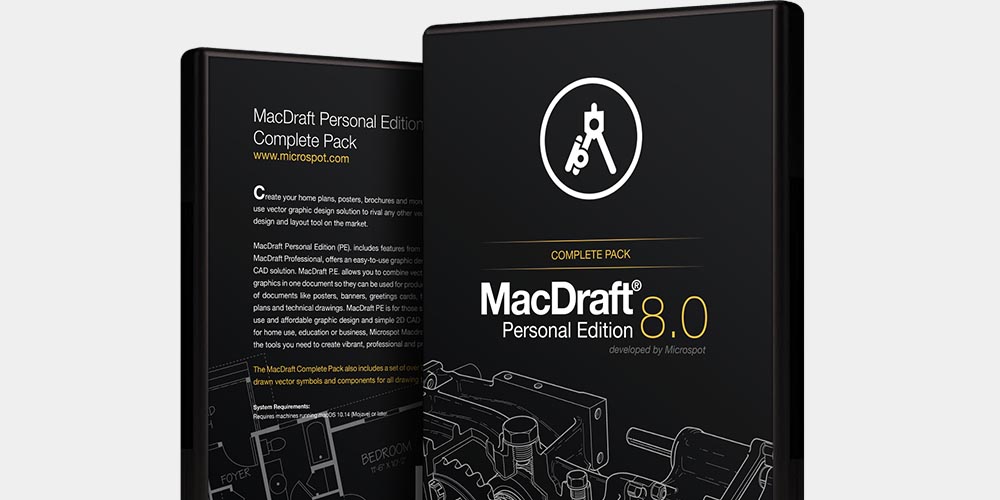 MacDraft PE 8 Complete | Full Digital Version with Lifetime License for ...