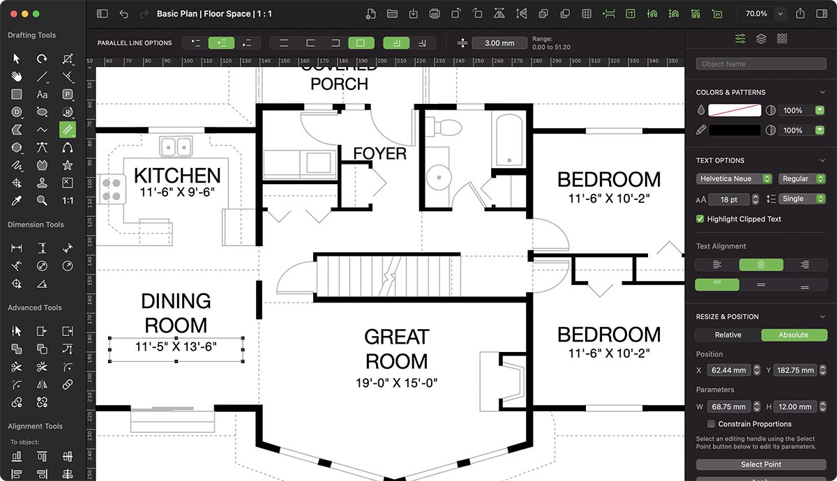 MacDraft Professional | Powerful 2D CAD, drafting, technical ...