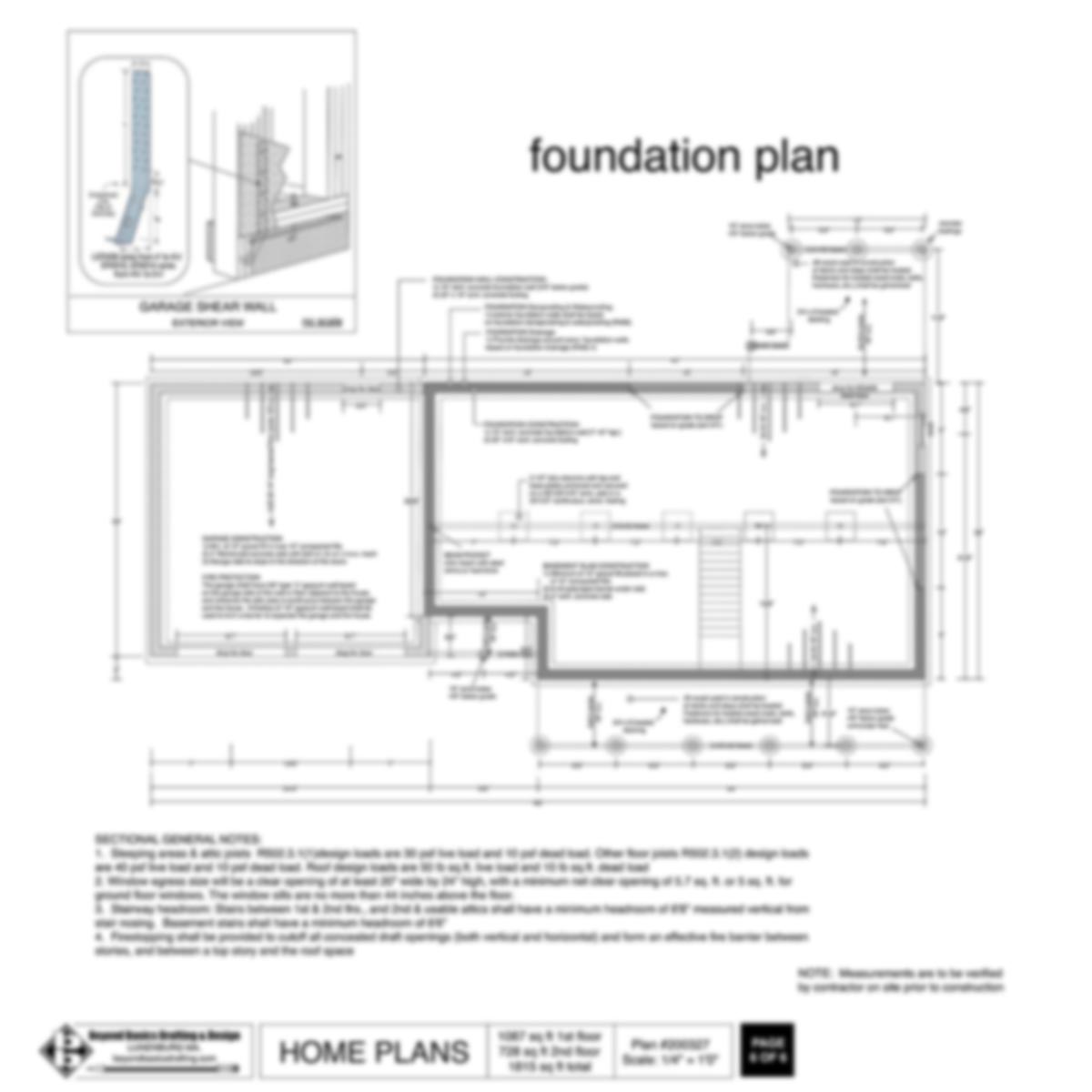 Sample Plan | The Plan Store | Microspot Ltd.