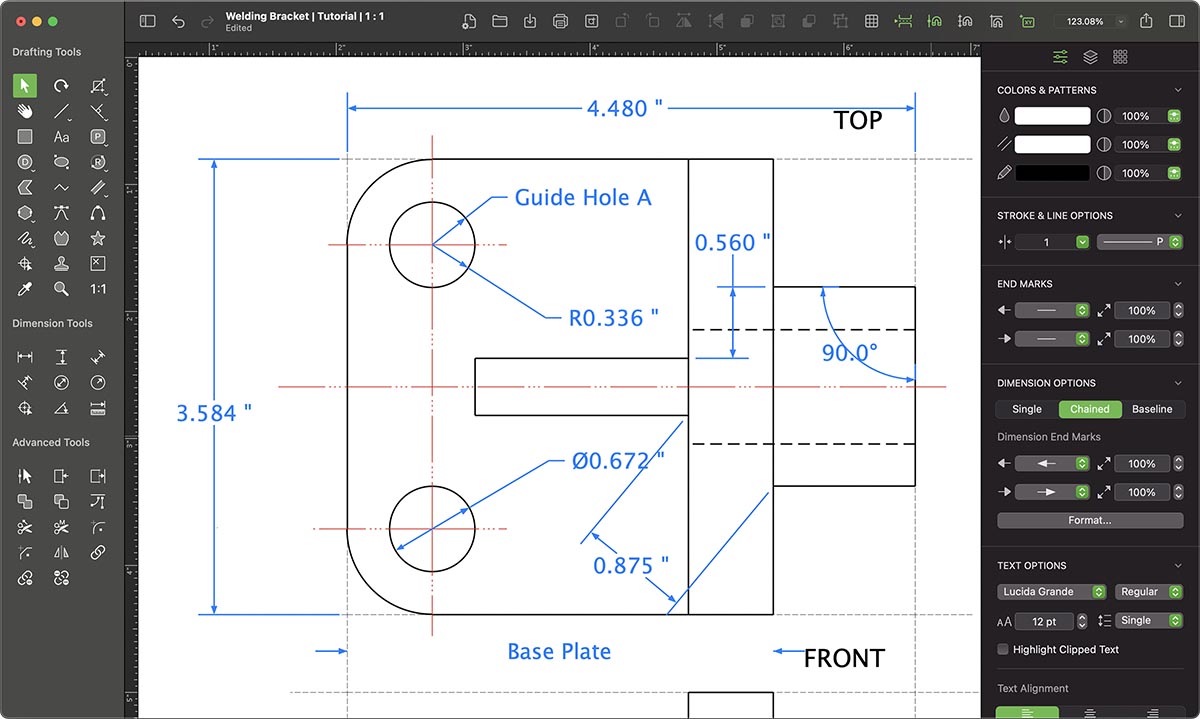 How To Use Dimensions In MacDraft 7 | MacDraft Tutorials | Microspot Ltd.